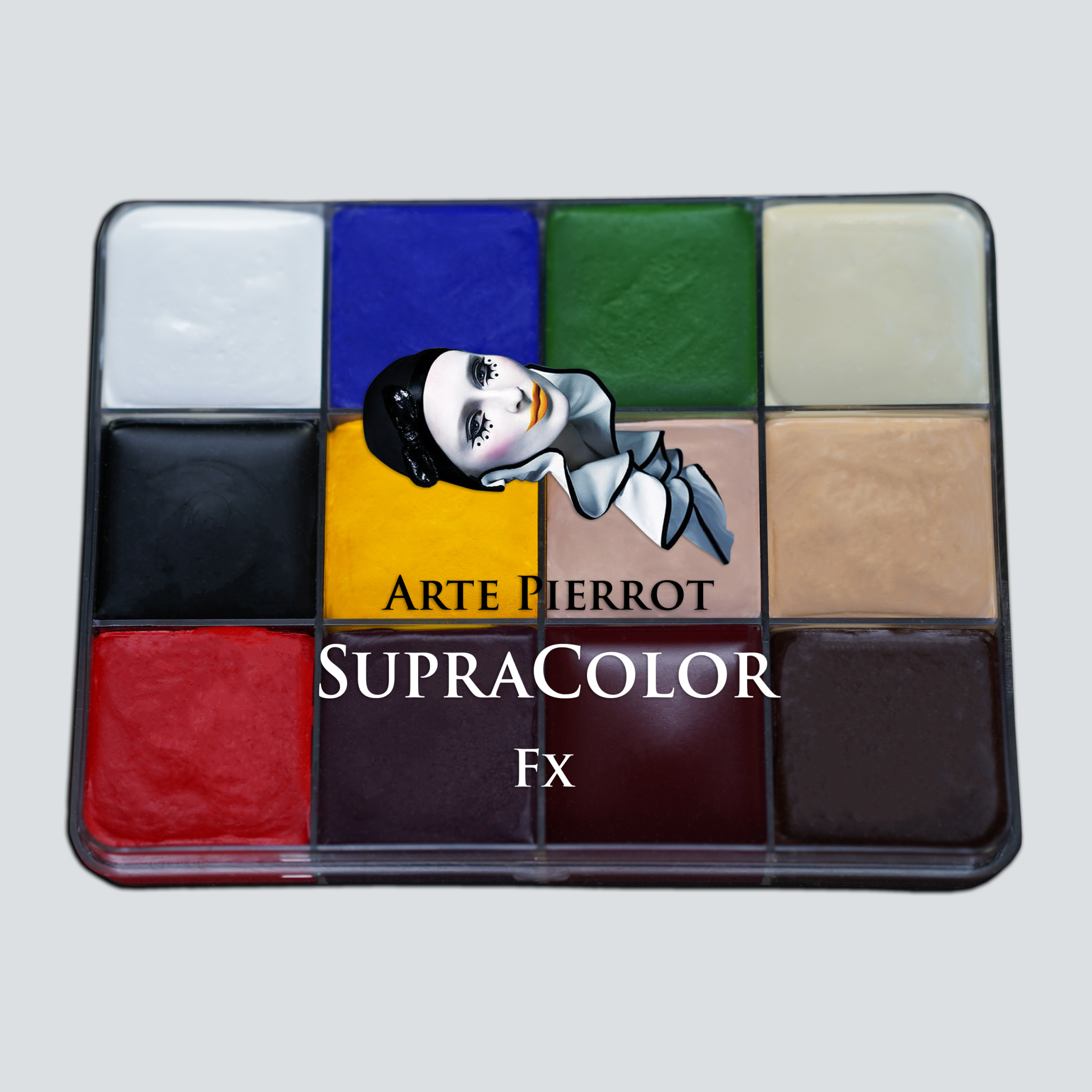 Arte Pierrot Paleta SupraColor 12 tonos «Fx» 250 grs. (Marca Arte ...